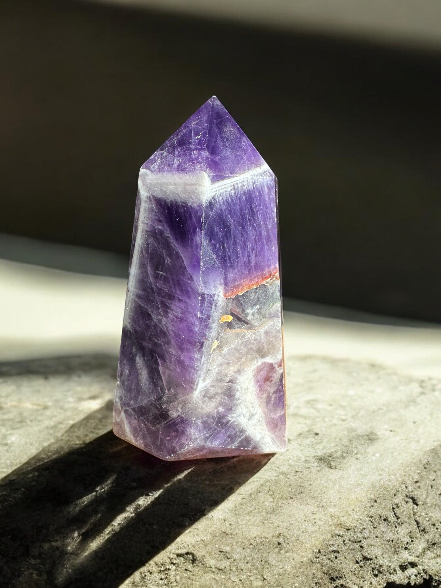 Chevron Amethyst Collection | Crystal Points, Tumbled Crystals ...