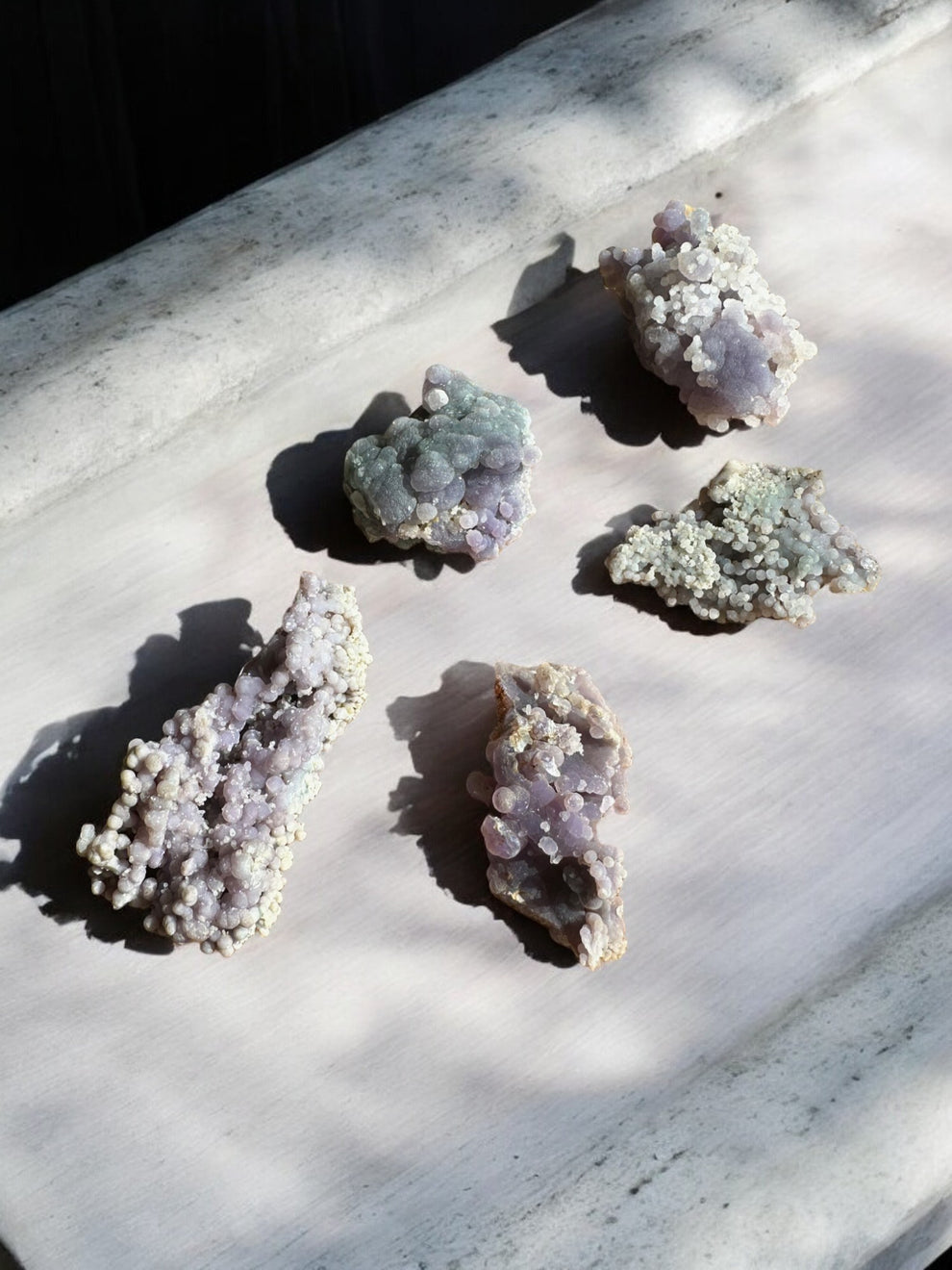 Grape Agate Raw Crystals | Calming and Spiritual Growth