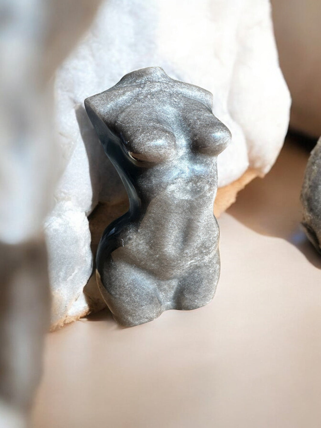 Silver Obsidian Collection | Protective Black Crystals & Crystal Shapes