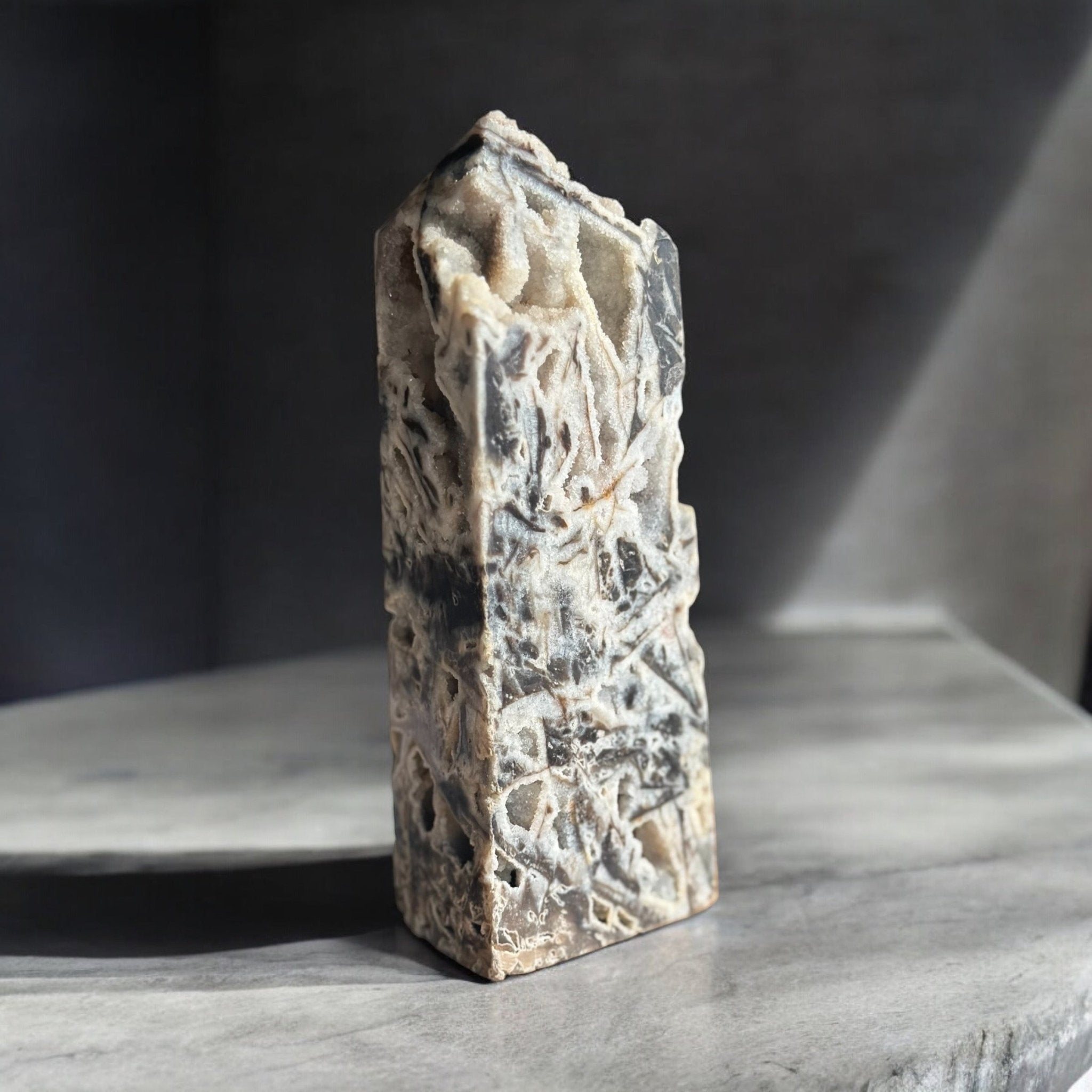 Sphalerite Crystal Tower | Energising Crystal Point for Balance & Focus